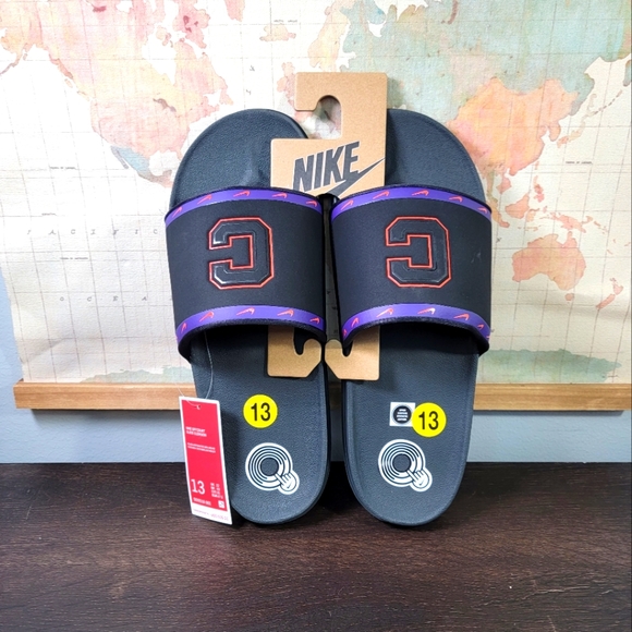 Nike | Shoes | Brand New Nike Offcourt Slide Sandals Clemson Tigers ...
